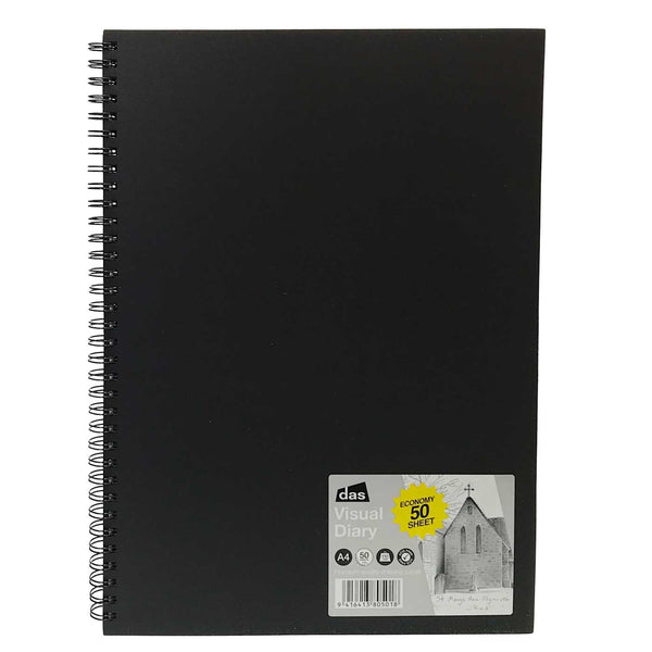 DAS Visual Diary A4 110gsm 50 Sheets – School Depot NZ