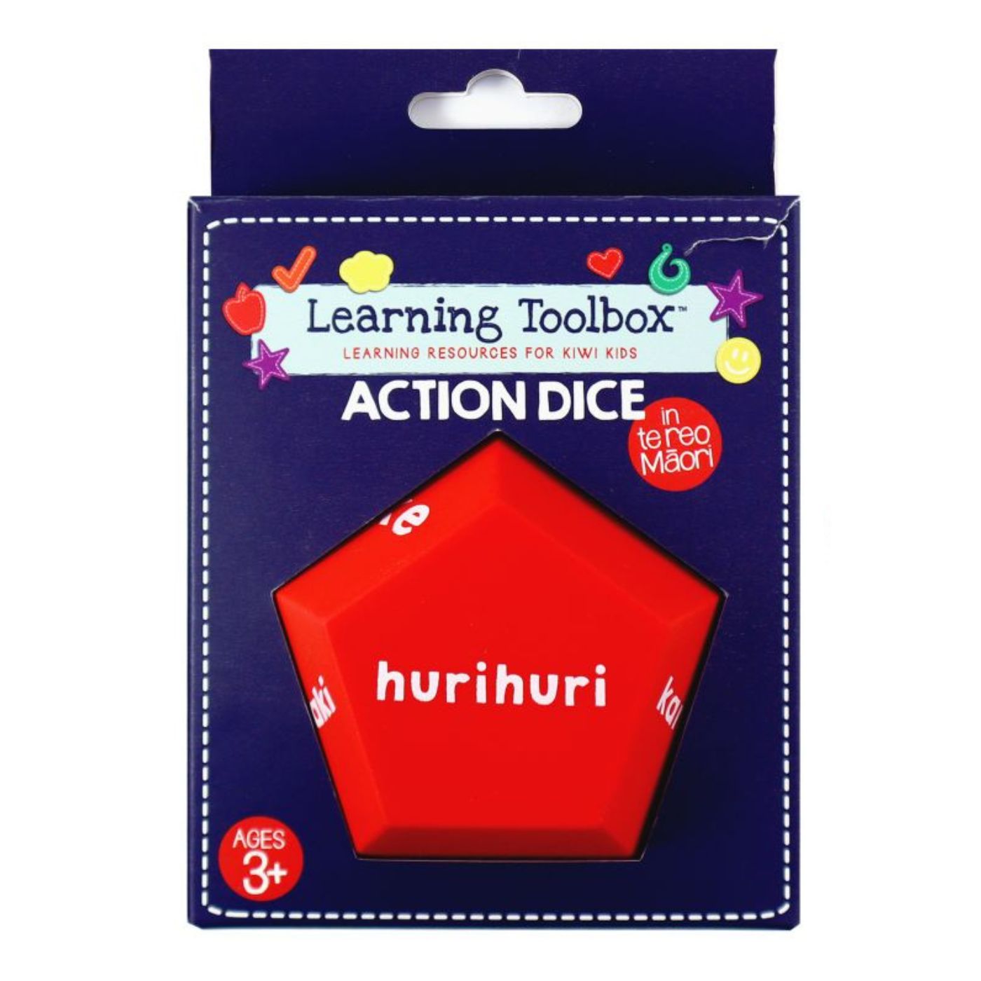 Learning Toolbox Te Reo Māori Action Dice 12-Sided – School Depot NZ