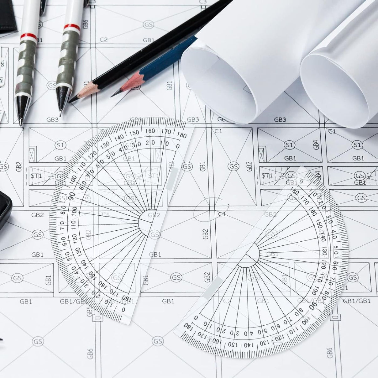 Staedtler Protractor 10cm 180 Degrees Clear – School Depot NZ