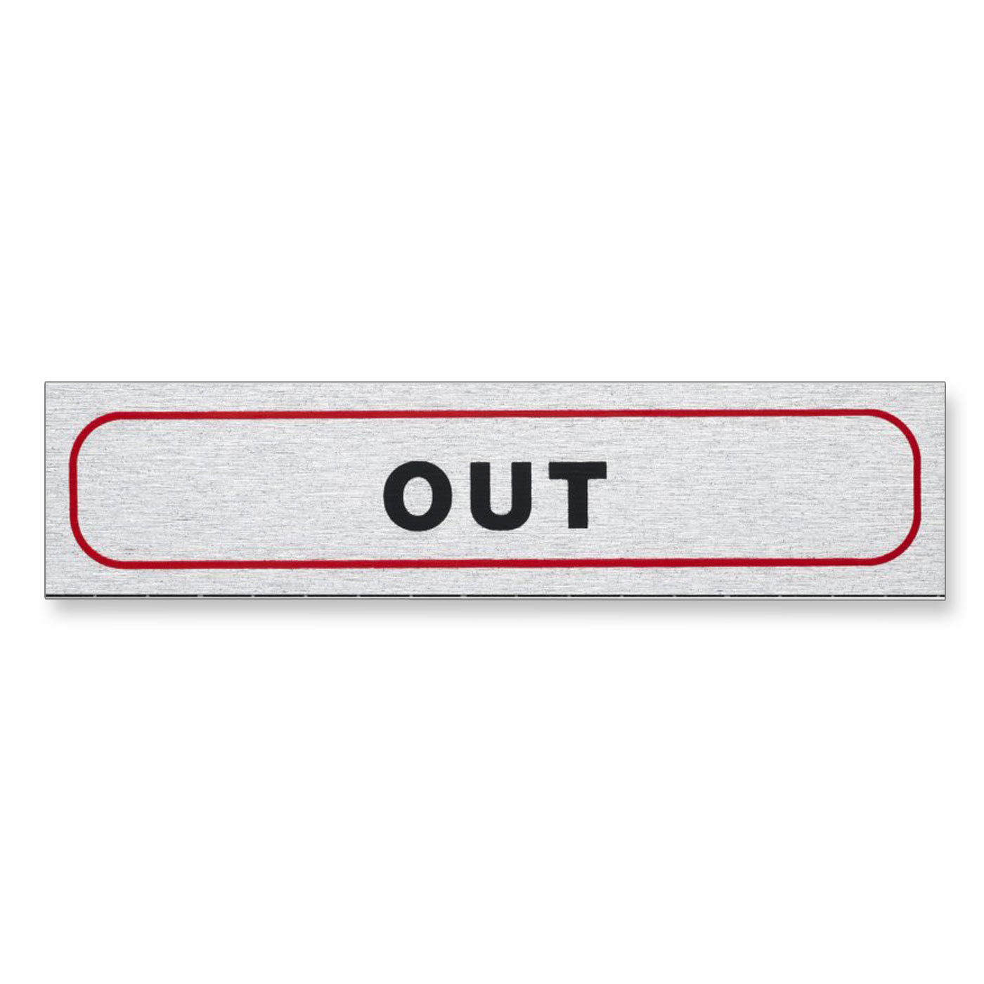 Information Sign "OUT" 17 x 4 cm [Self-Adhesive] – School Depot NZ