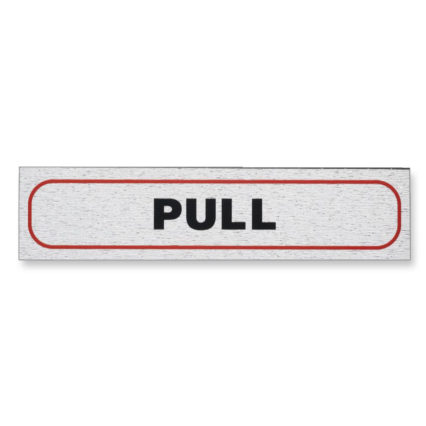 Information Sign PULL 17 x 4 cm [Self-Adhesive] – School Depot NZ