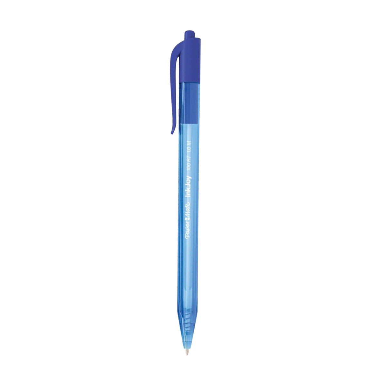 Papermate Ballpoint Pen InkJoy 100RT Medium Tip Blue – School Depot NZ