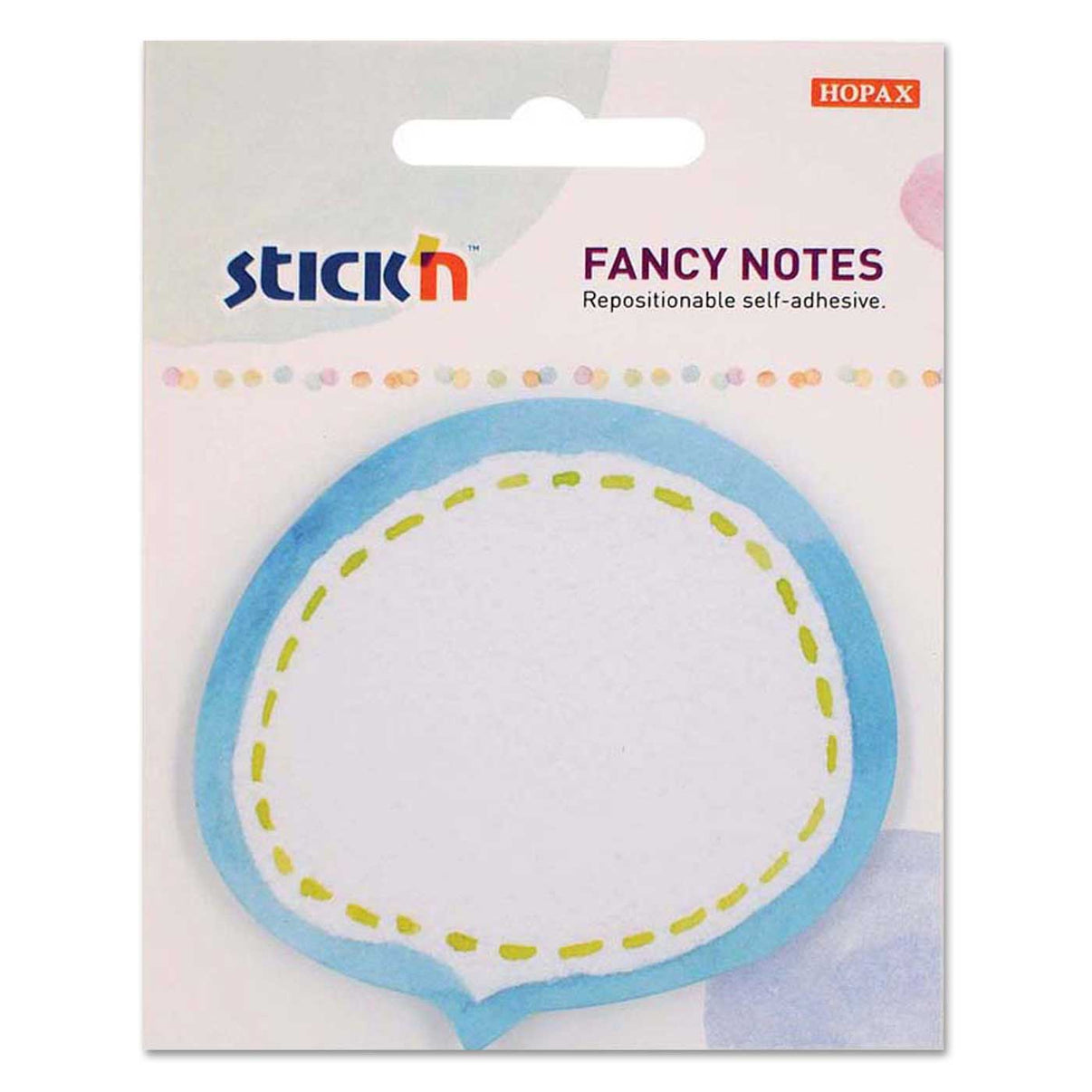 Stick'n Fancy Sticky Notes 70 x 70mm 30 Sheets Speech Bubble – School ...
