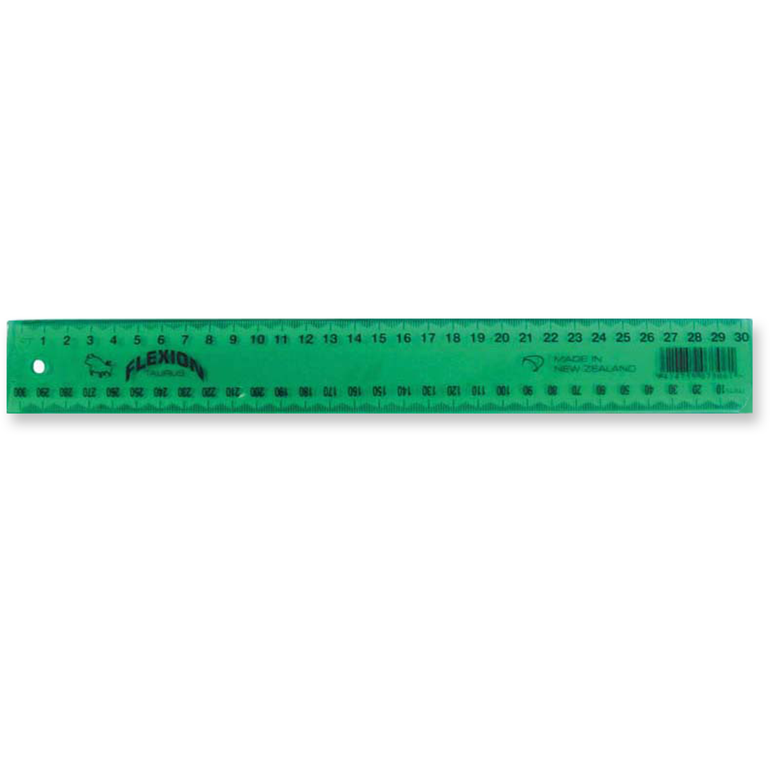 Taurus Ruler 30cm Flexion Green – School Depot NZ