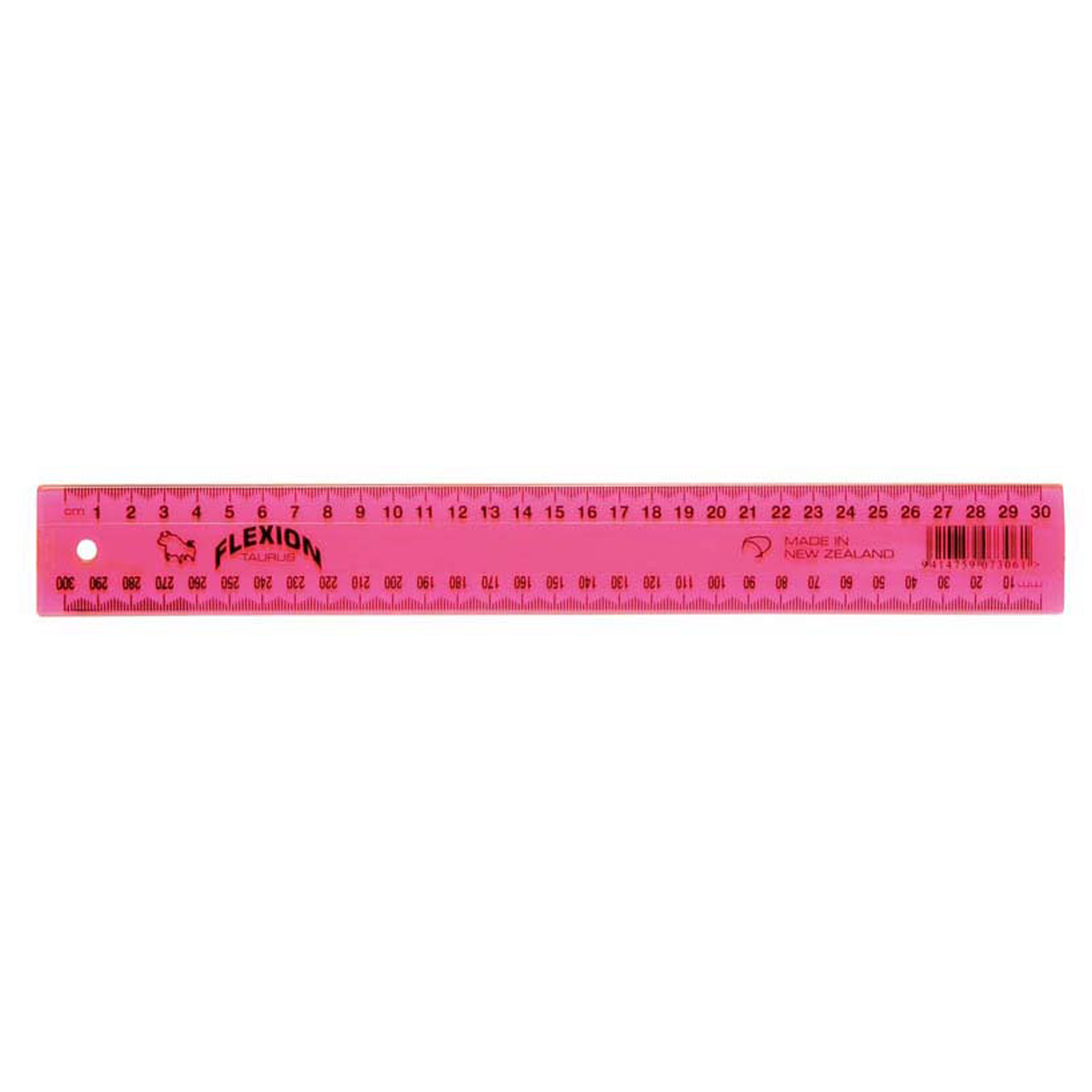 Taurus Flexion Flexible Ruler 30cm Pink – School Depot NZ